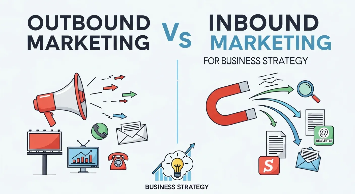 Outbound and Inbound Marketing for Business Strategy